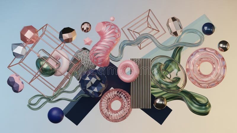 Assorted Abstract Organic Shapes Stock Illustrations – 274 Assorted ...