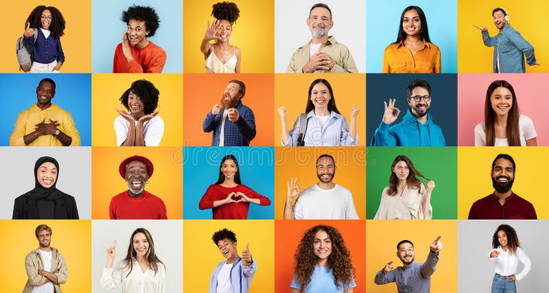 Cheerful Diverse Group Celebrating Positivity and Community Together ...