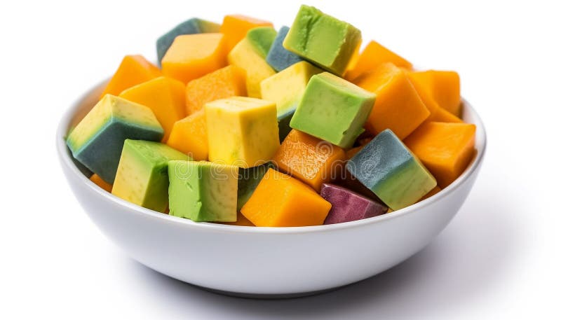 A Vibrant Collection of Healthy, Multi Colored Fruit in a Bowl ...