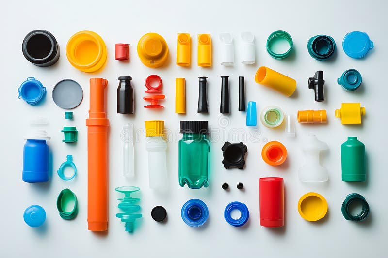 Colorful Plastic Packaging Components Caps, Bottles, Tubes, and More ...