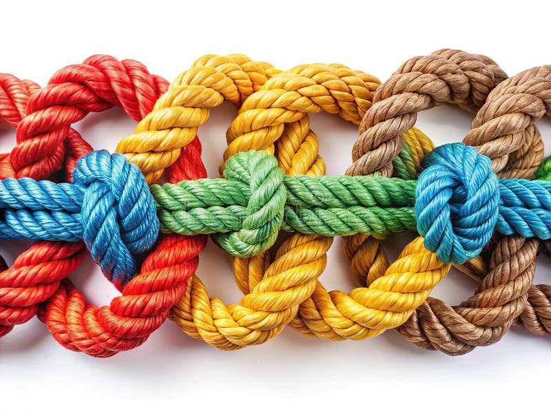 A Vibrant Collection of Rope Knots Detailed Illustrations for Knot ...
