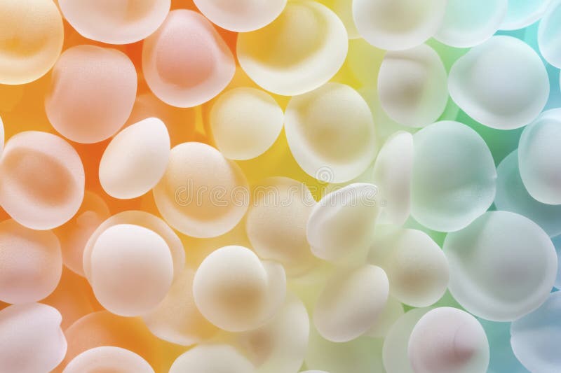 Colorful Abstract Representation of Spherical Shapes with Soft ...