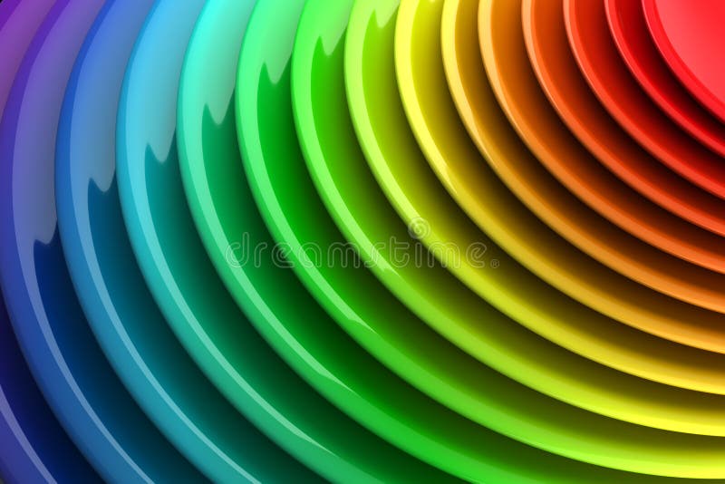 Vibrant Color Abstract Background Stock Illustration - Illustration of ...