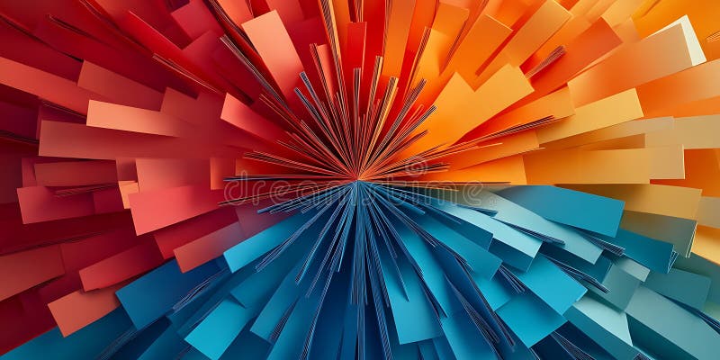 Vibrant Color Burst Abstract Background: High-Resolution Image Stock ...