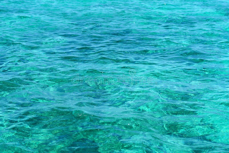 Vibrant Color of Ocean Water in Philippines Stock Photo - Image of ...