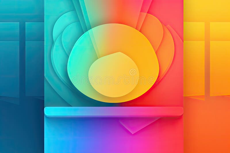 Vibrant Color Palette with Gradients, Featuring Cool and Warm Hues ... Vibrant Color Palette with Gradients, Featuring Cool and Warm Hues ...