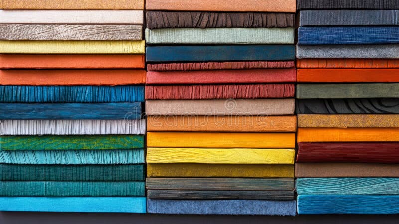 Vibrant Color Palette Samples a Diverse Array of Colors Textures and ...