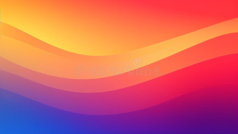 Vibrant Color Transition stock illustration. Illustration of template ...