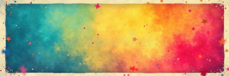 Vibrant Colored Polaroid Frame with Textured Border , Colorful Design ...