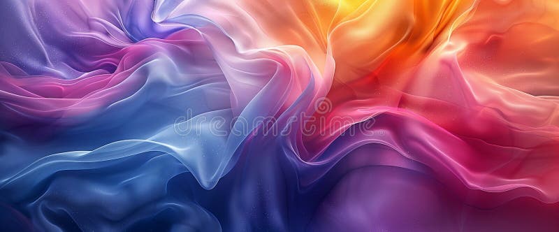 Vibrant Colorful Abstract Fluid Patterns Gracefully Moving Captivating ...