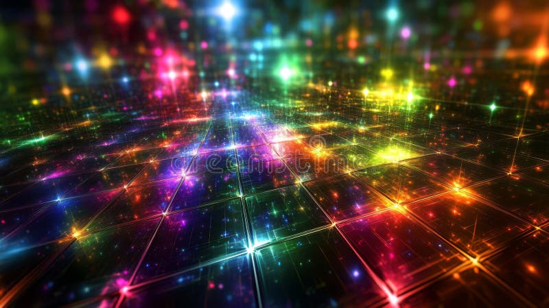 Vibrant Colorful Abstract Light Background Design Stock Illustration ...