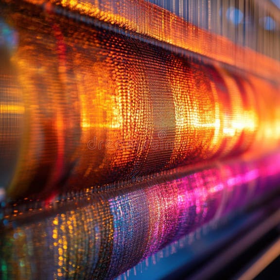 Vibrant Colorful Abstract Patterns with Light Reflection and Texture ...