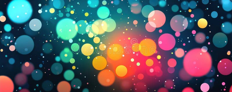 Colorful App Icon with Rounded Corners on Abstract Background Stock ...