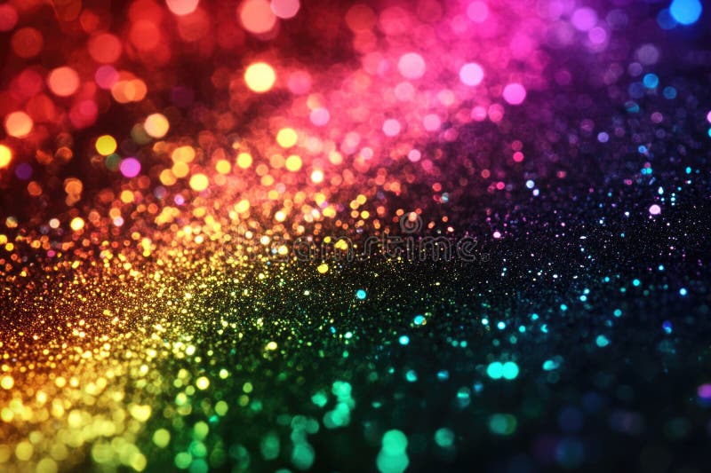 A Vibrant and Colorful Background Filled with Various Light Sources ...