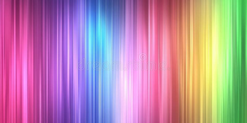 Vibrant, Colorful Background with Vertical Stripes of Various Rainbow ...