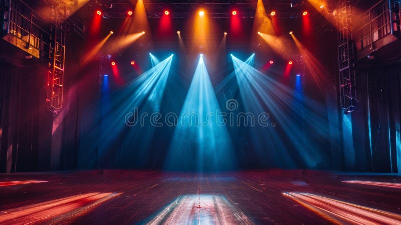 486 Vibrant Stage Lights Illuminating Performance Stock Photos - Free ...