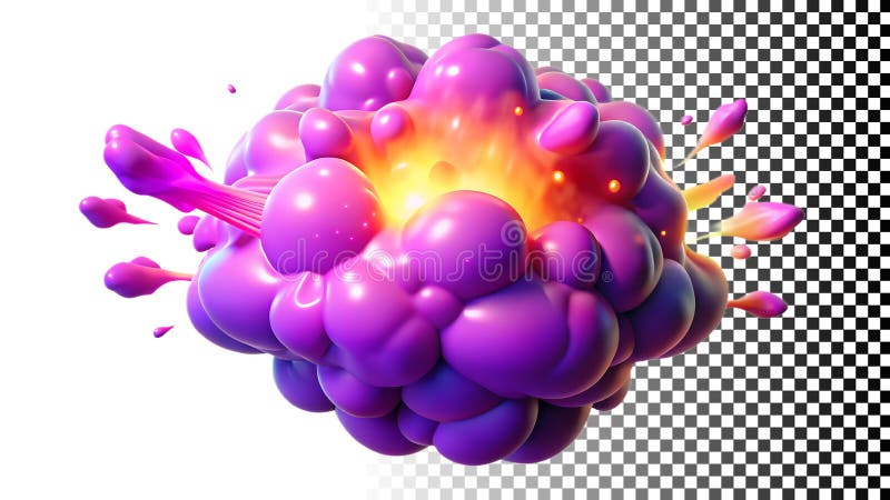 Colorful Explosion Burst, Abstract Effect for Dynamic Backgrounds and ...