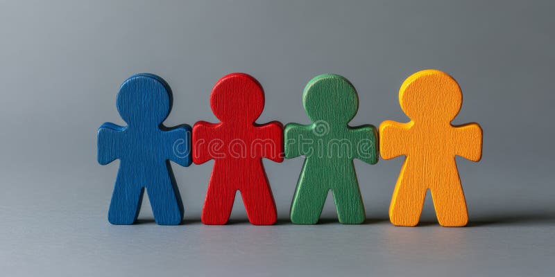 Vibrant and Colorful Figures that Showcase the Essence of Diversity and ...