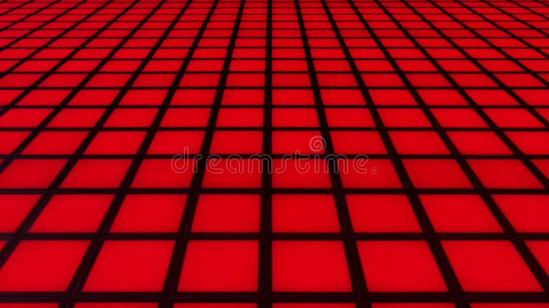 A Vibrant and Colorful Grid Pattern Field with an Array of Geometric ...