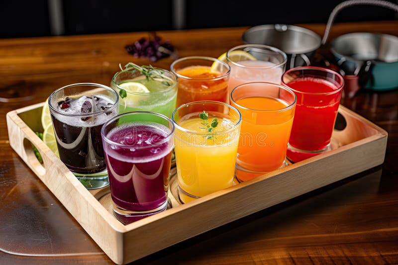 A Vibrant and Colorful Mix of Flavors, Textures, and Temperatures in a ...