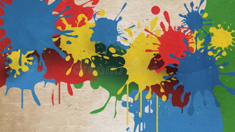 Vibrant Colorful Paint Splatter Background Texture High Quality Image ...