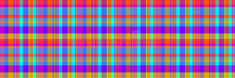 Vibrant, Colorful Plaid Pattern. Perfect for Textile Design, Website ...