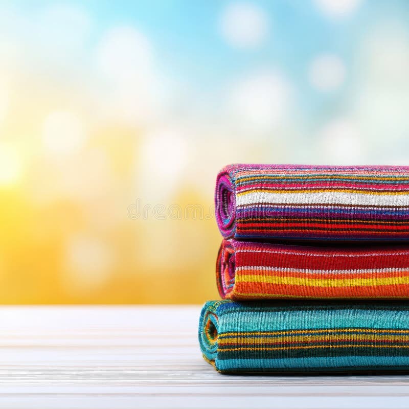 Colorful textiles stock photo. Image of selling, soft - 77797640