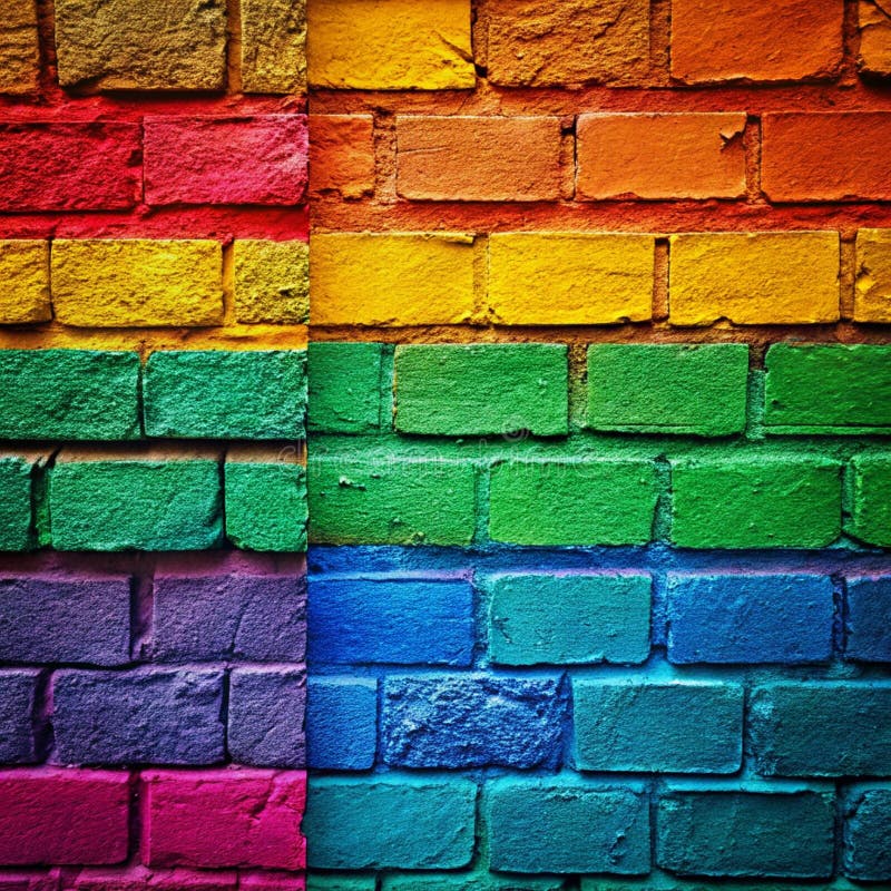 Colorful Wall Texture Background Stock Illustration - Illustration of ...