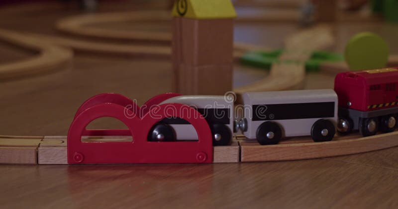 Vibrant and Colorful Wooden Train Set Featuring Engaging and ...