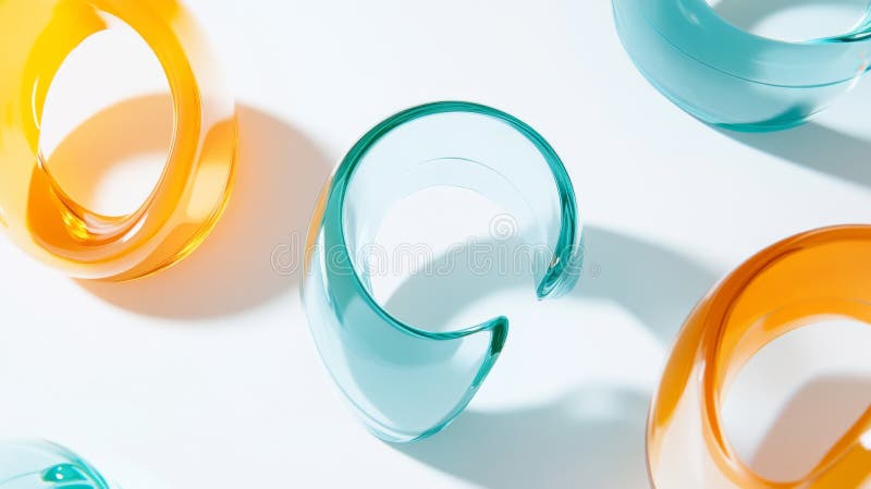 Vibrant Colors and Abstract Shapes Form a Visually Compelling ...