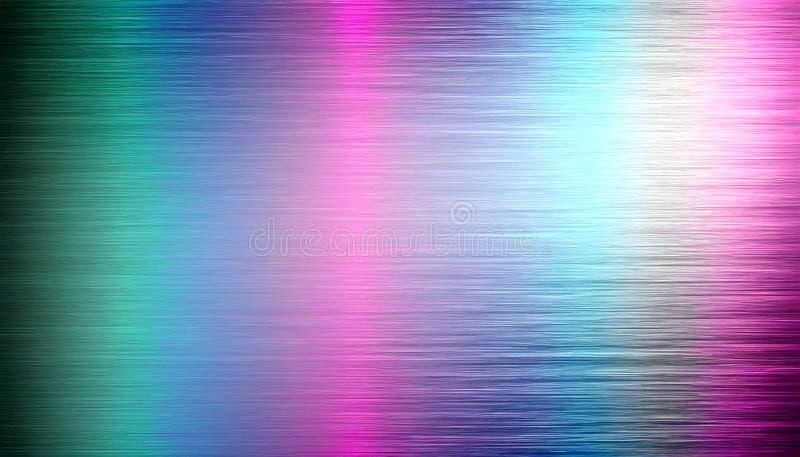 Vibrant Colors Dance Across a Metallic Surface in Mesmerizing Sheen ...