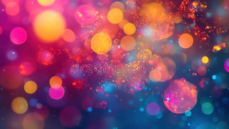 Abstract View of Antibiotics Interacting with Bacteria Under a ...