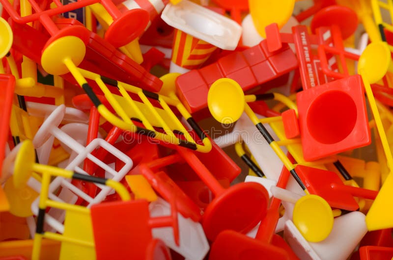 The Vibrant Colors and Diverse Shapes of the Miniature Traffic Signs ...