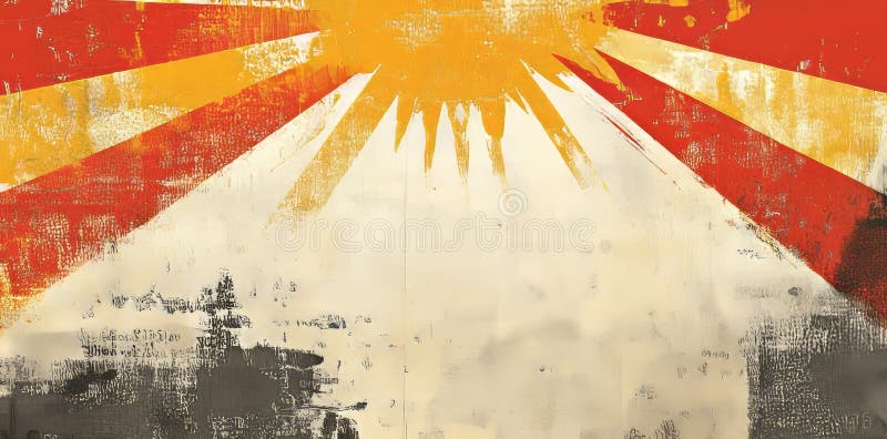 Vibrant Colors Emanate from a Central Point, Forming a Breathtaking ...