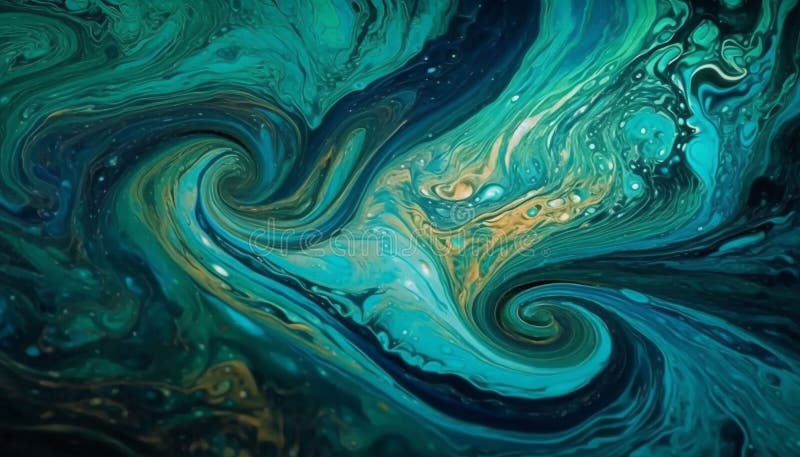 Vibrant Colors Flow in a Futuristic Wave Pattern Backdrop Generated by ...