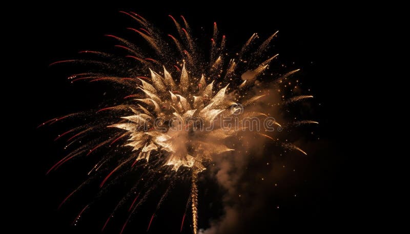 Vibrant Colors Illuminate Exploding Firework Display at July ...