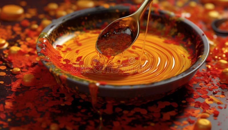 Vibrant Colors Splash, Celebrating Nature Creativity in Abstract ...