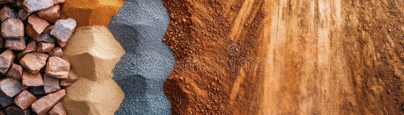 A Vibrant Composition of Natural Textures Showcasing Wood, Stone, and ...