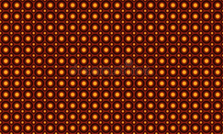 Vibrant Concentric Circles Pattern Background Stock Illustration ...