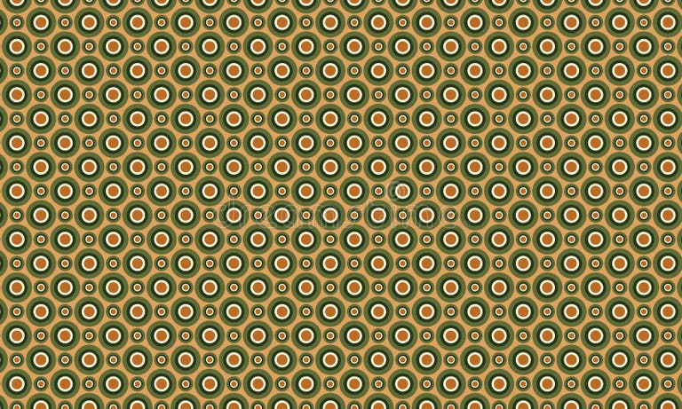 Vibrant Concentric Circles Pattern Background Stock Illustration ...