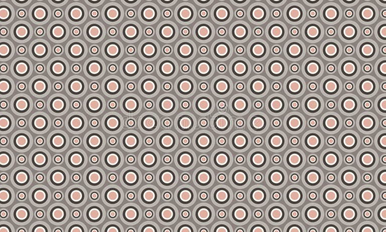 Vibrant Concentric Circles Pattern Background Stock Illustration ...