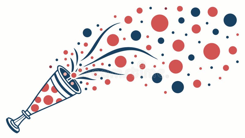 Vibrant Confetti Burst, Exciting Celebration, Vector Design Generative ...