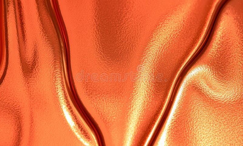 Vibrant Copper Liquid Background Showcases Smooth, Flowing Textures ...
