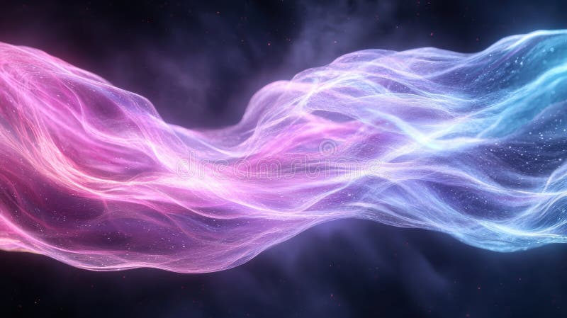 Vibrant cosmic energy flow stock illustration. Illustration of universe ...