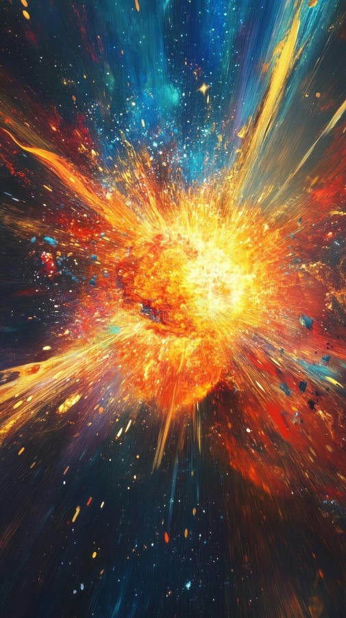 Vibrant Cosmic Explosion Capturing the Intensity of a Starburst in Deep ...