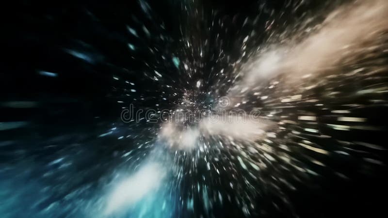 AI Cosmic Explosion with Radiant Lights Stock Footage - Video of ...