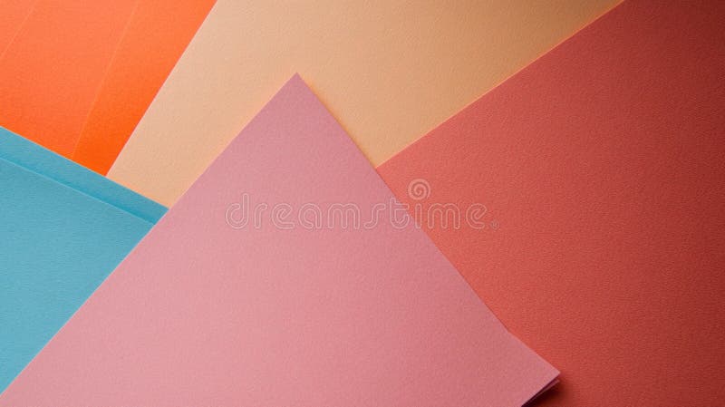 Vibrant Craft Paper Texture Composition for Creative Projects Stock ...
