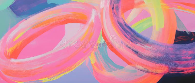 Vibrant Crayon Scribbles Showcase Colorful Textures and Overlapping ...