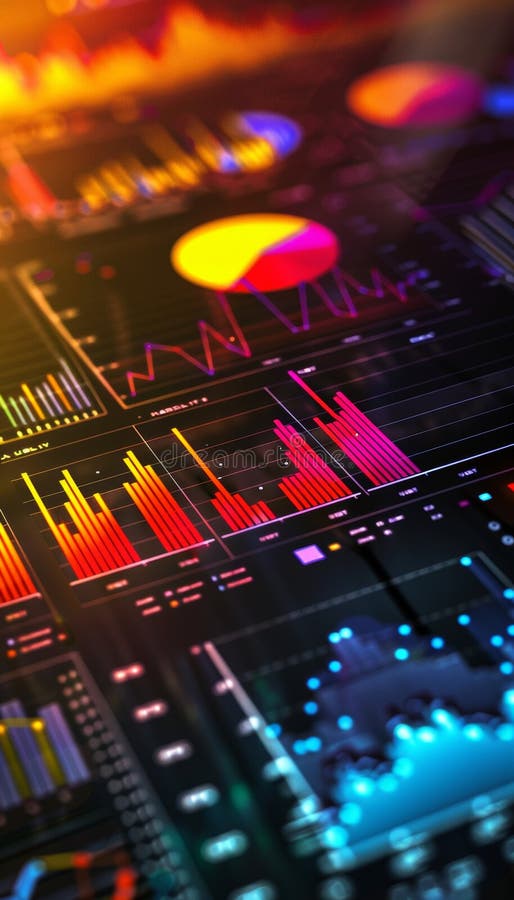 Vibrant Creative Technology Marketing Chart Showcasing Innovative ...