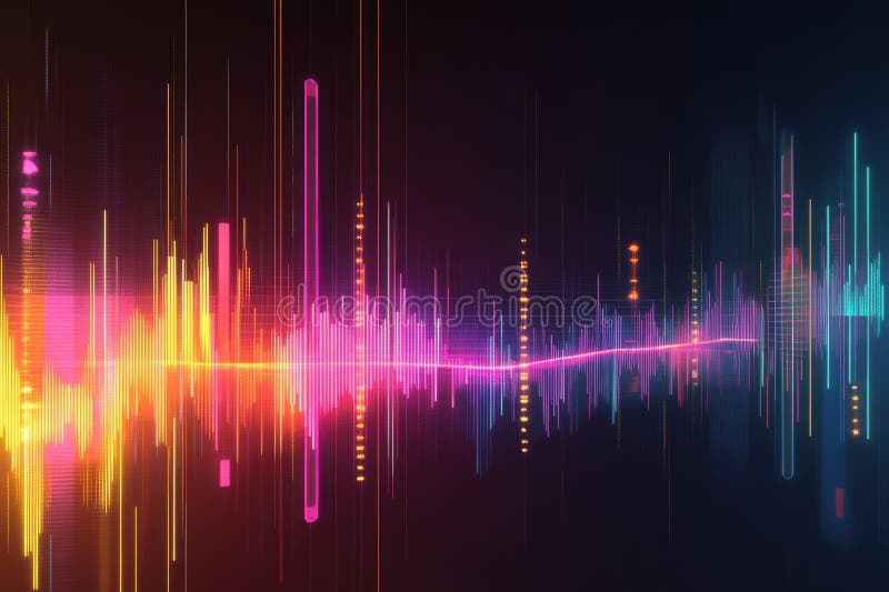 Vibrant Cryptocurrency Market Trend Graphs Featuring Candlestick and ...